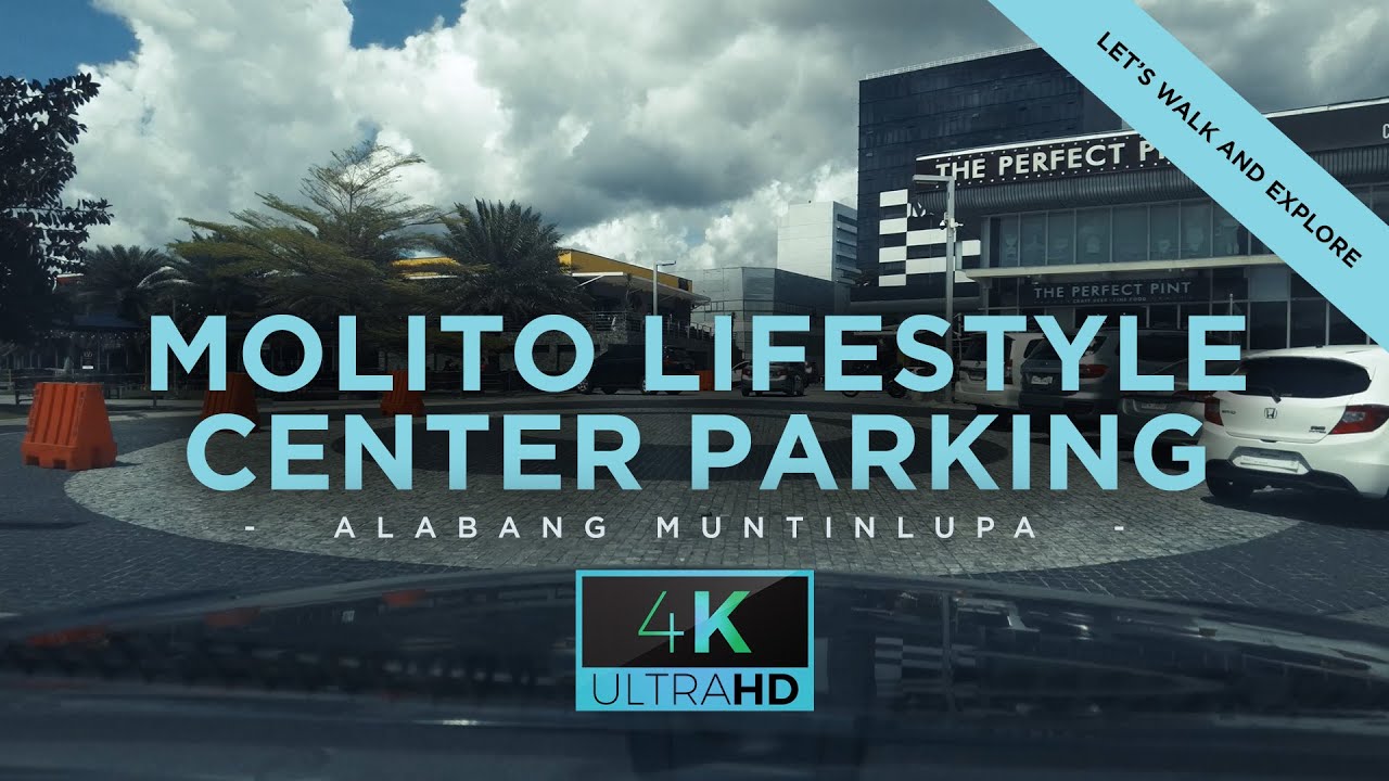 Molito Lifestyle Center open parking for cars 4K | Molito car parking ...