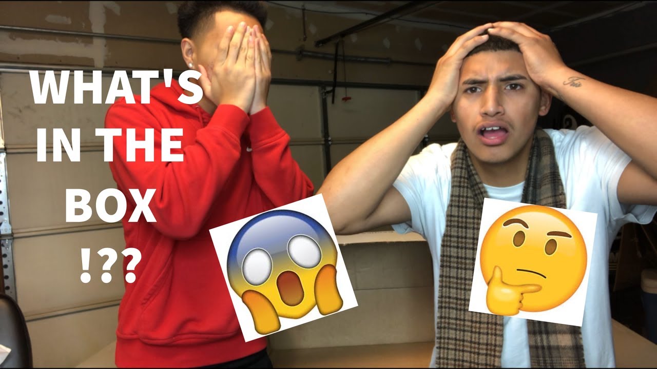 Whats in the box CHALLENGE !!! (Random items)🤔 - YouTube