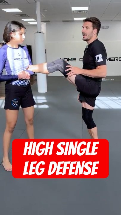 High Single Leg Defense - Michael Trasso - YouTube