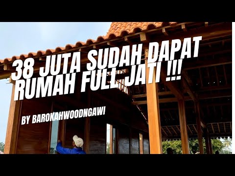 RUMAH KAMPUNG/SROTONG FULL JAYU JATI !!!