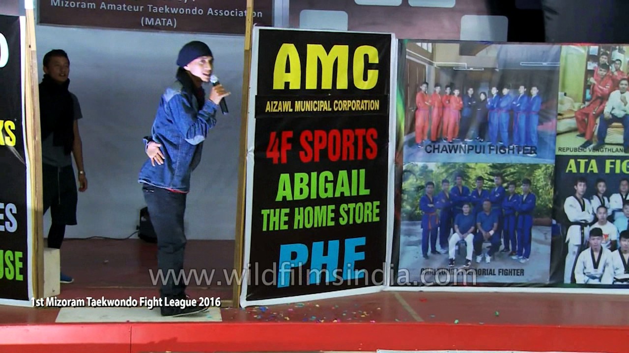 Mizo rapper from Northeast India - YouTube