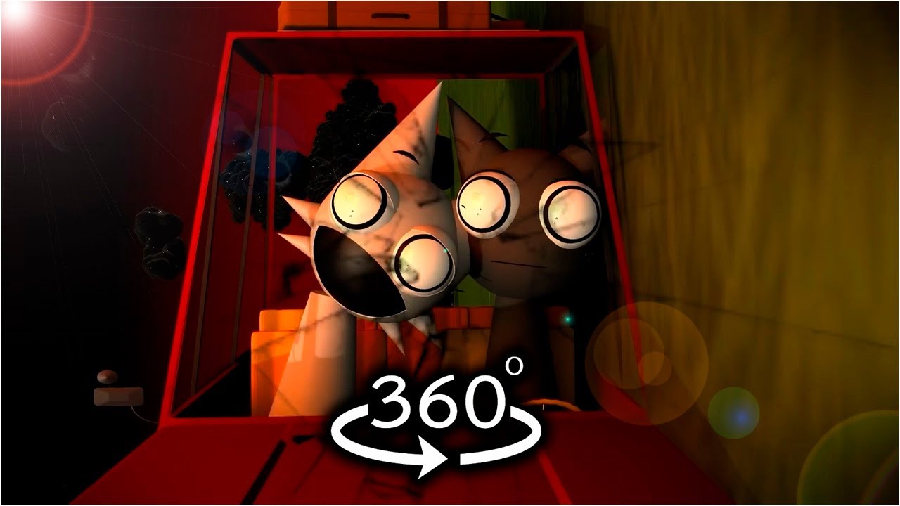 Sprunki 3D Animation 360° VR: The Terrifying Yellow Creature Chases ...