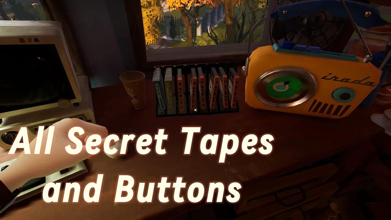 Hello Neighbor 2 All Secret Tapes and Buttons - YouTube