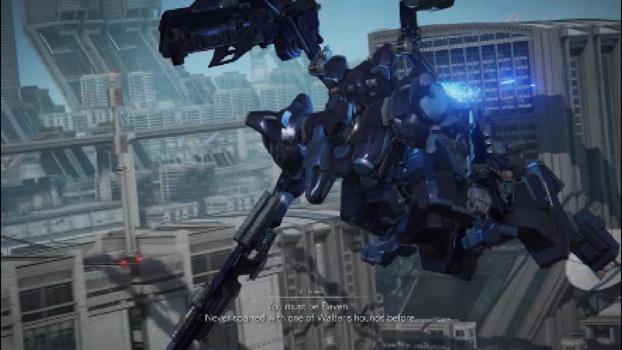 |Armored Core 6| LOCKSMITH V.I FREUD Boss Fight - YouTube