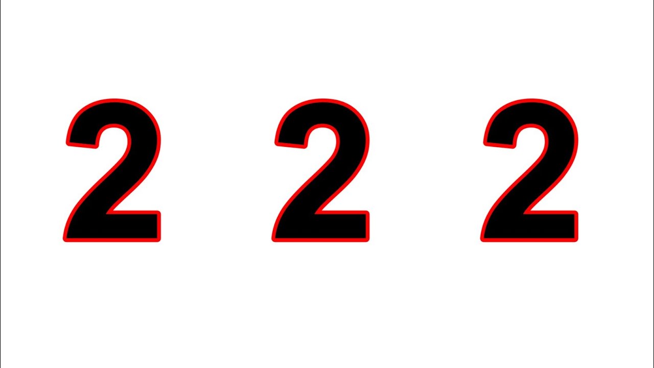 Beautiful drawing from 222 number | Easy drawing for beginners | learn ...