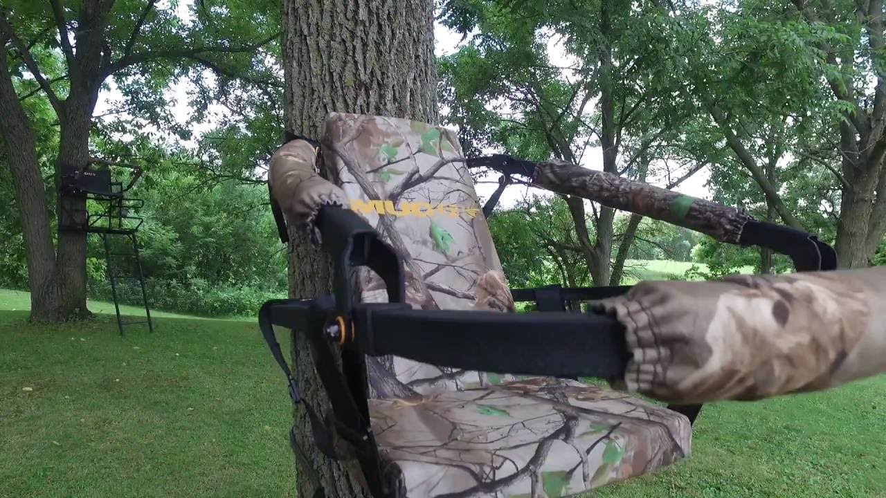 Muddy Woodsman Climbing Stand | Muddy Outdoor Products - YouTube