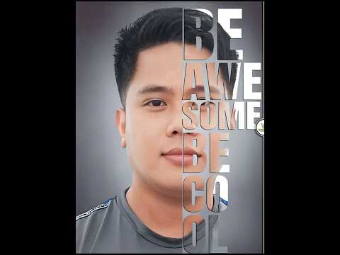 Photoshop Tutorial: How to Create Half Face Text Portrait Effect! # ...