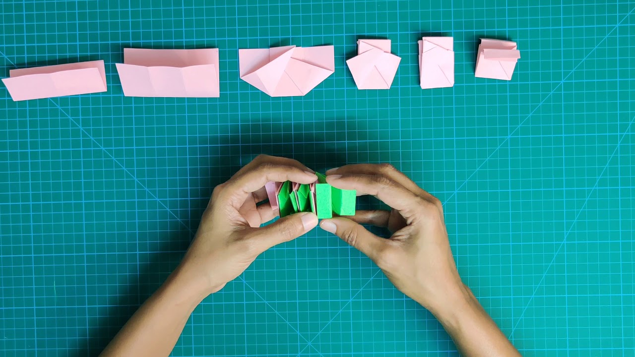 Transforming Origami Toy tutorial - YouTube