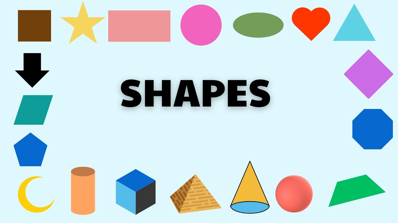 Shapes I Từ Vựng Hình Khối Cơ Bản Sinh Động I English Ting Dong I Bé ...