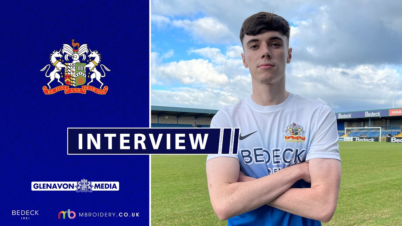 INTERVIEW - Sean signs for Lurgan Blues - YouTube