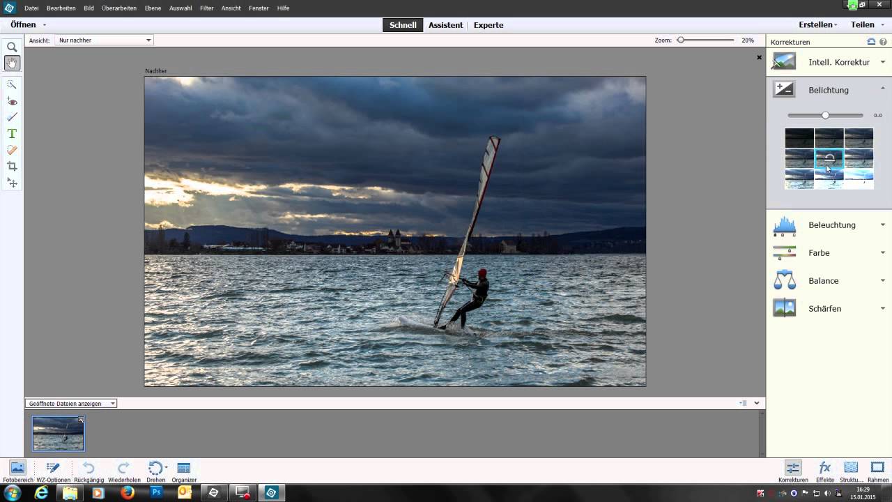 Adobe Photoshop Elements 13 Tutorial - Teil 2 - YouTube