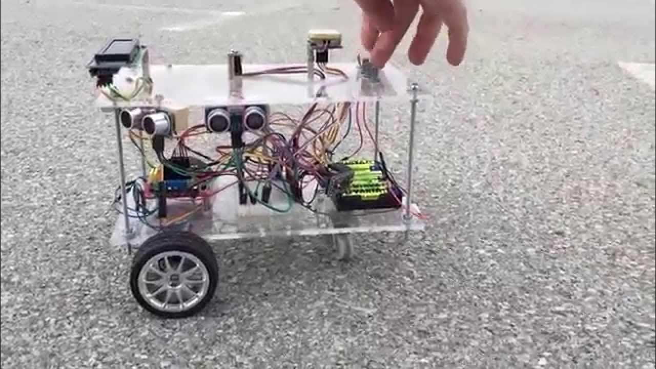 Arduino USV Robot with GPS and Compass Test 2 - YouTube