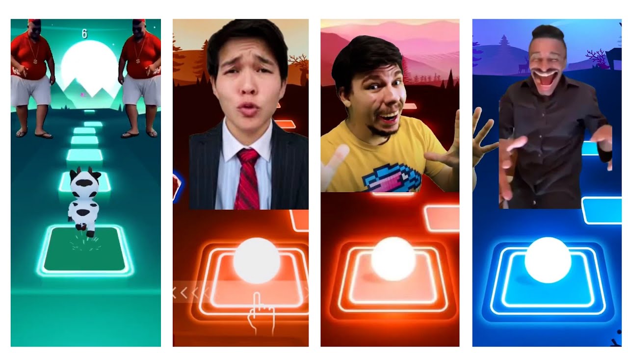 SKIBIDI BOP VS SIGMA TILES HOP vs FAKE MR.BEAST VS THATONEGUY - Tiles ...