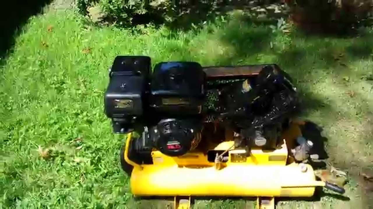 DeWalt D55271 8 HP 8 Gallon Gas Wheeled Portable Air Compressor FOR ...