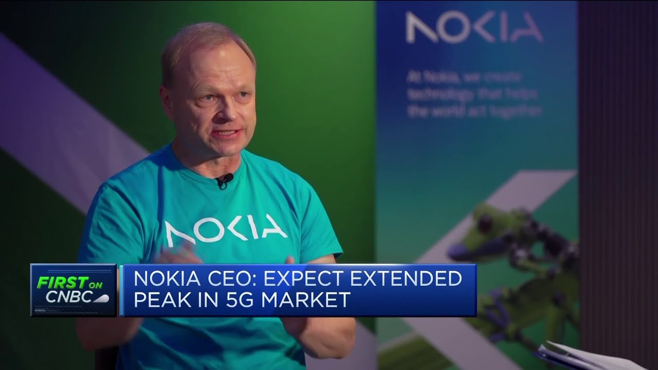 We expect an extended 5G market peak of many years, Nokia CEO says ...
