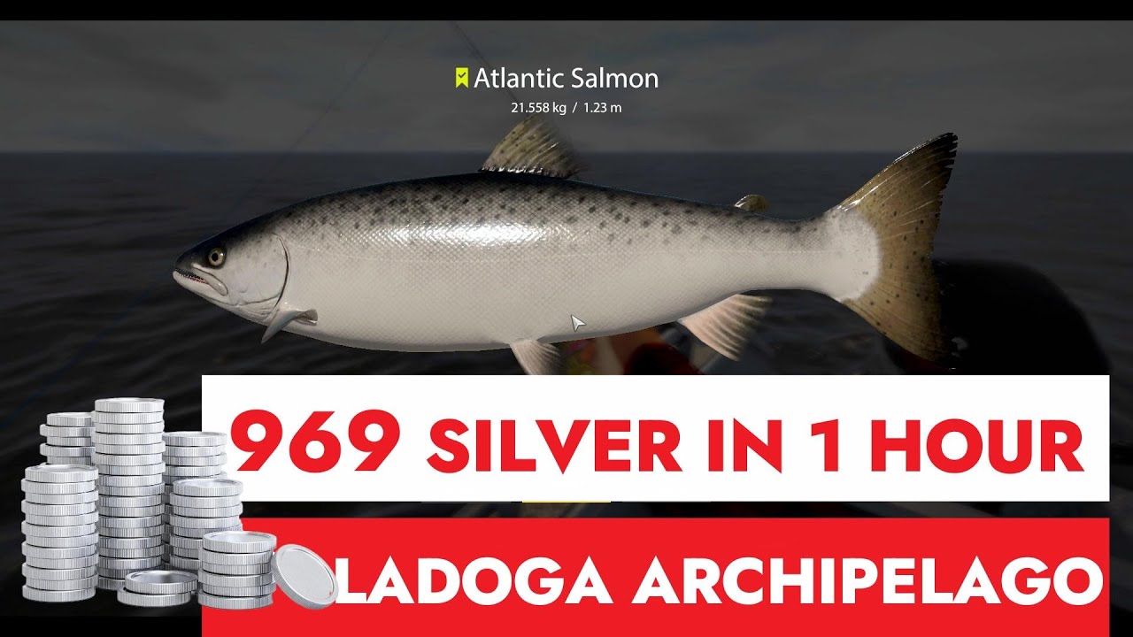RF4 - RUSSIAN FISHING 4 - 969 SILVER IN 1 HOUR - YouTube