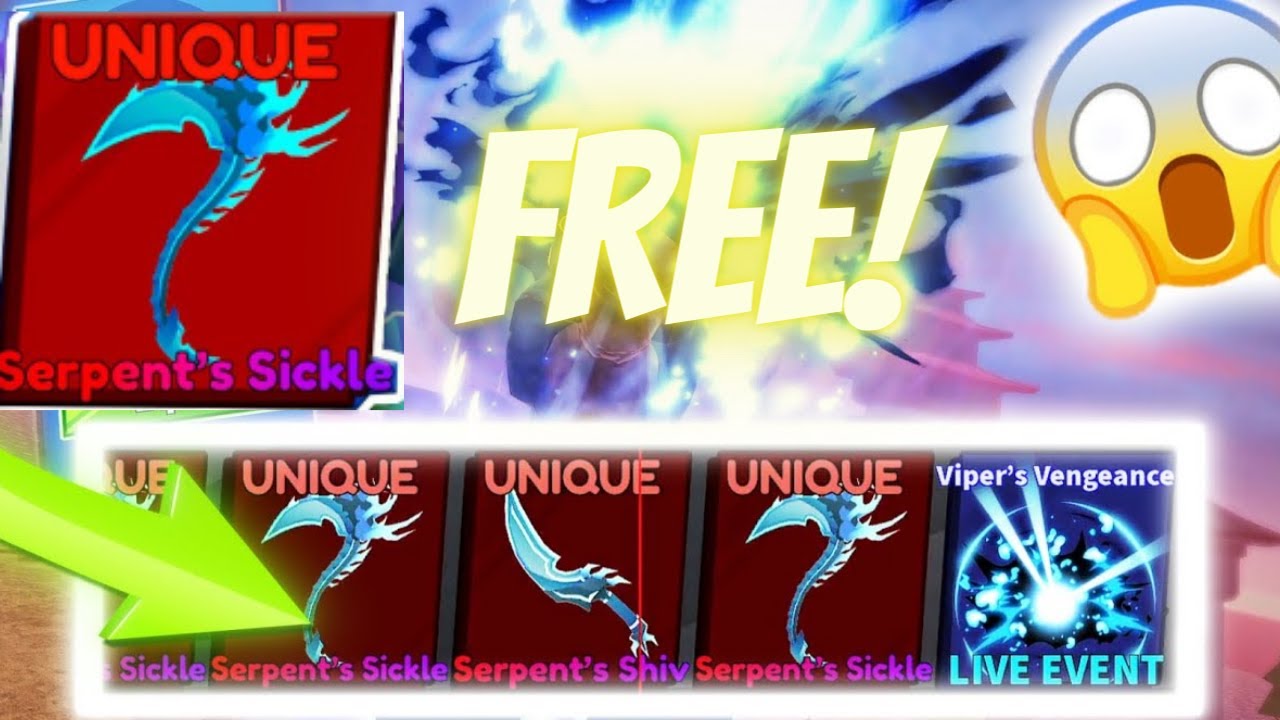 Blade Ball New Serpent Live Event 🐉!! FREE SWORDS UPDATE💸💸 !! - YouTube