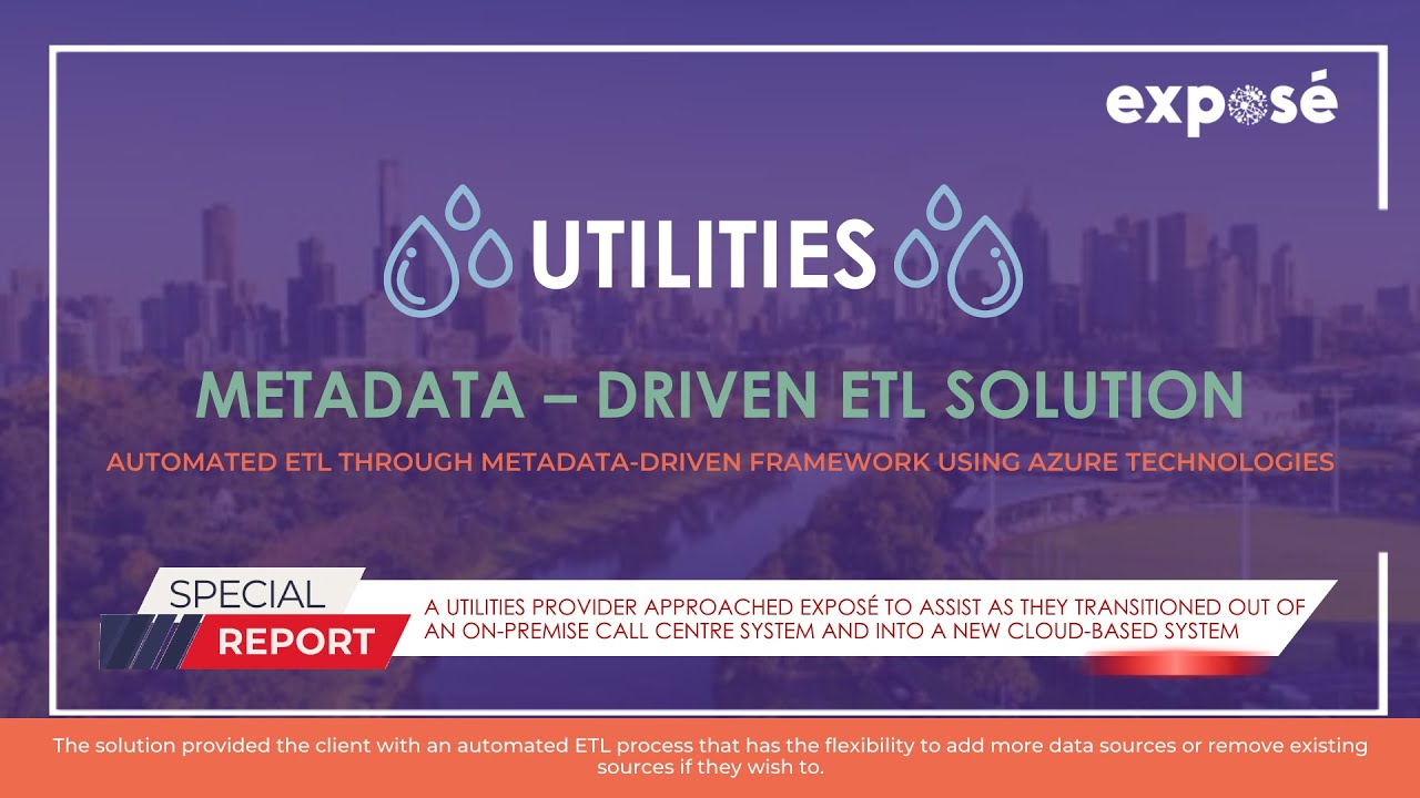Utilities – Metadata Driven ETL Solution Case Study - YouTube