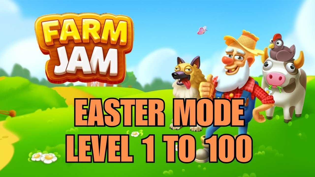 FARM JAM EASTER GAME MODE ALL LEVELS 1 TO 100 SOLVED! - YouTube