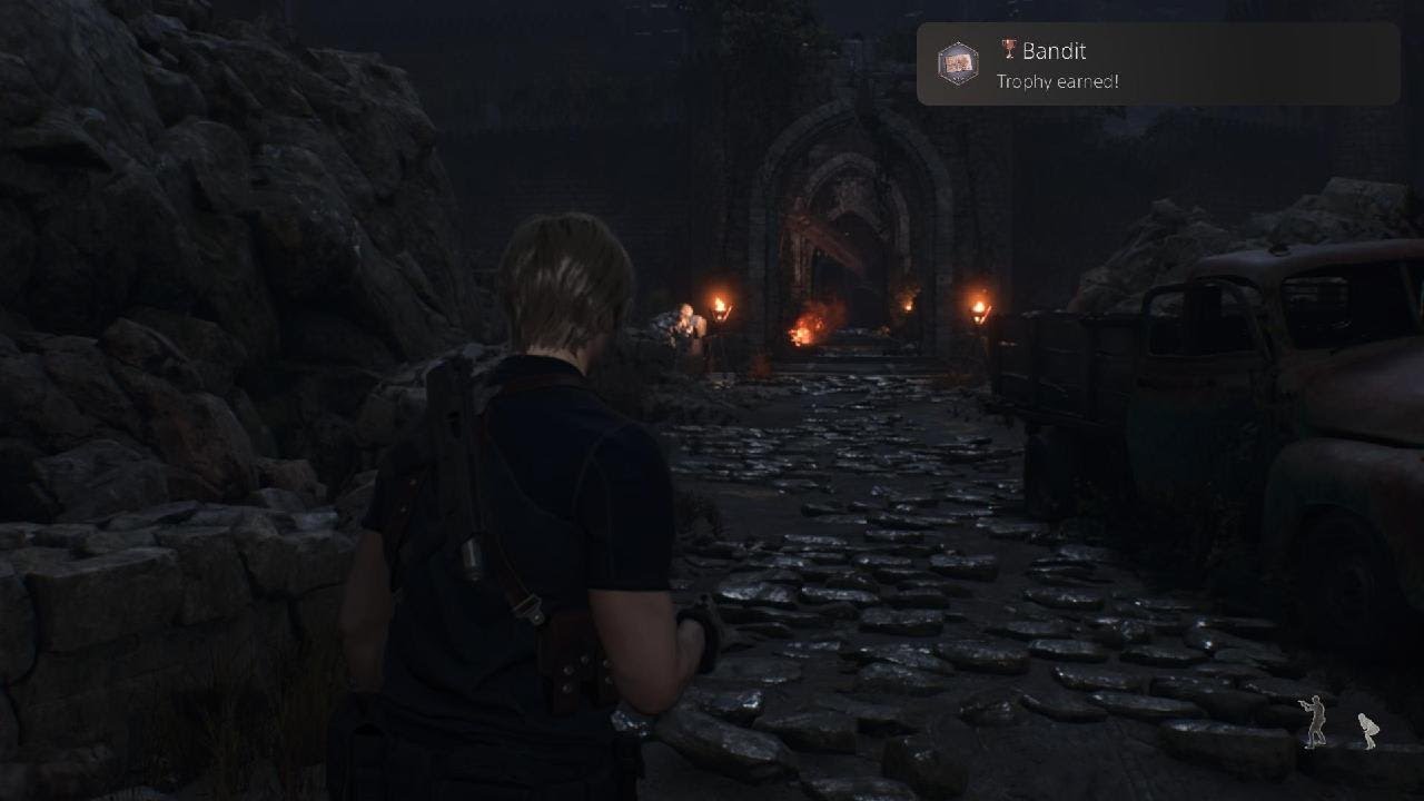Resident Evil 4 Remake Bandit Trophy Unlocked - YouTube