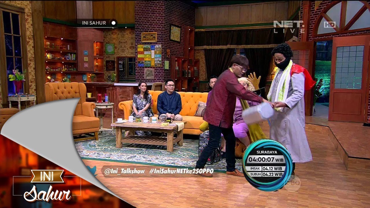 Ini Sahur 12 Juli 2015 Part 5/7 - Ben Kasyafani, Laura Theux, Rahma ...