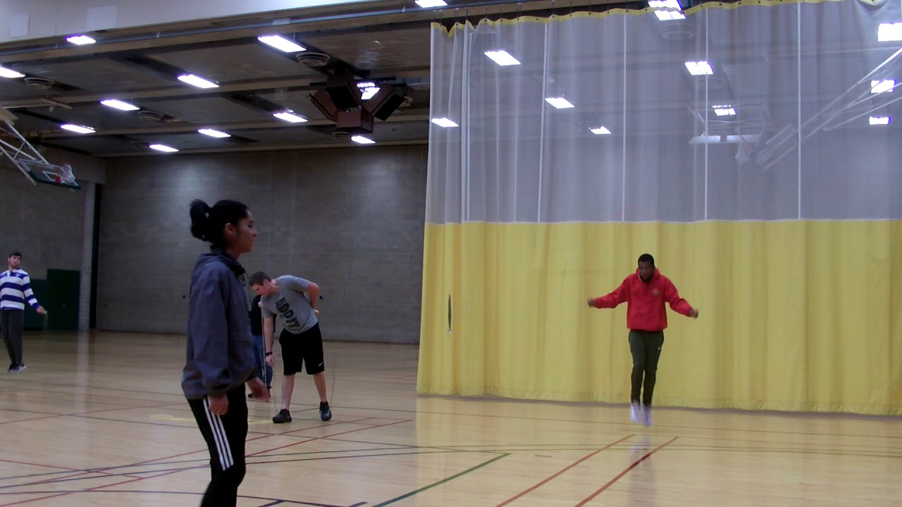 Skipping skills teaching video tech in PE - YouTube