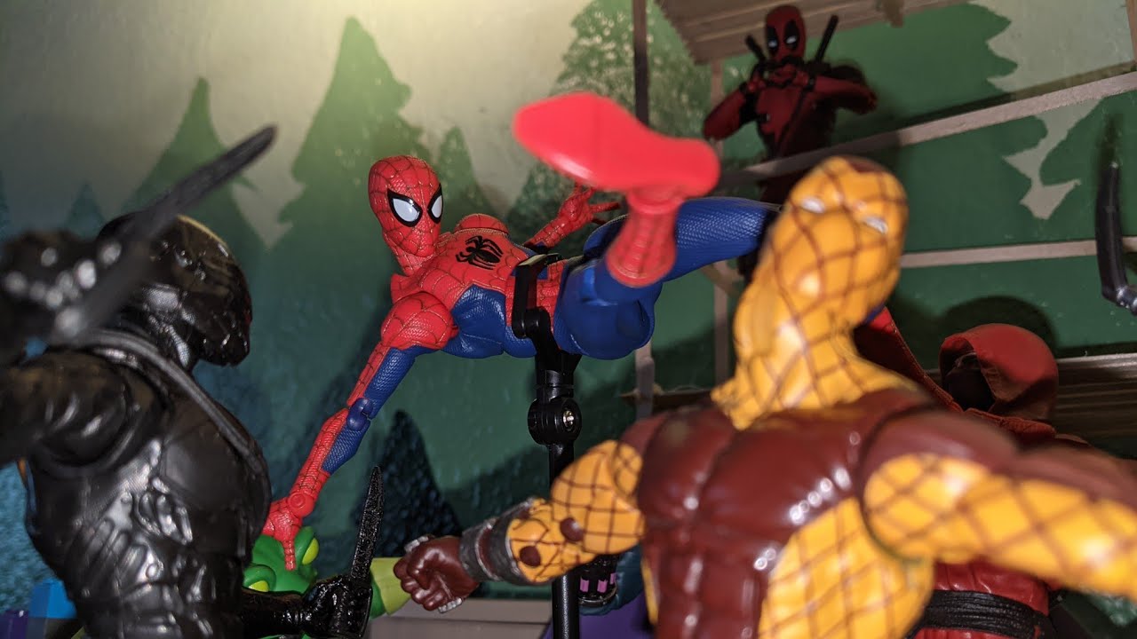 sentinel Peter b Parker stop motion review - YouTube