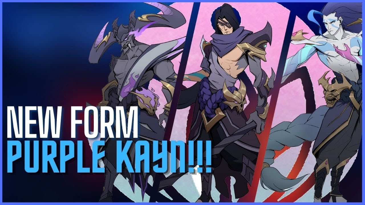 NEW PLAYSTYLE FOR KAYN PURPLE KAYN?!? GO EITHER FORM WITH THIS RUNES ...