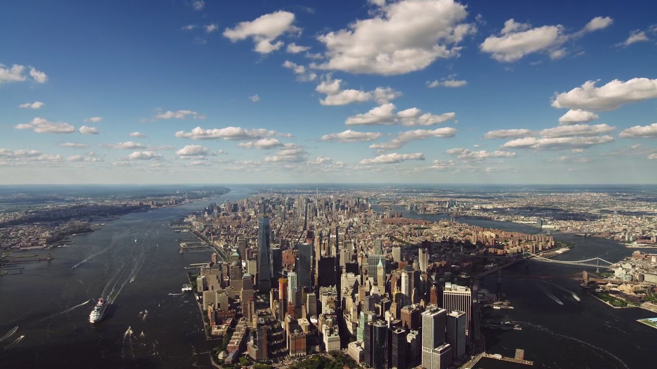 Collection of aerial footage - YouTube