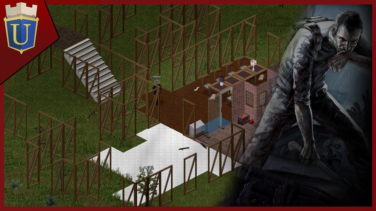 Building a Mansion during the Apocalypse | Project Zomboid Modded - YouTube