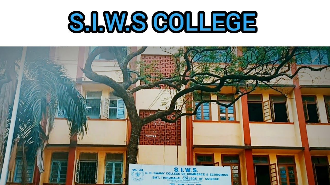 s.i.w.s college Wadala - YouTube