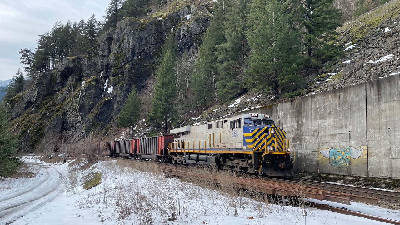 Ex. Citi Rail Leader!!! CN 772 (Coal Train) @ Yale Canada 02JAN23 ...