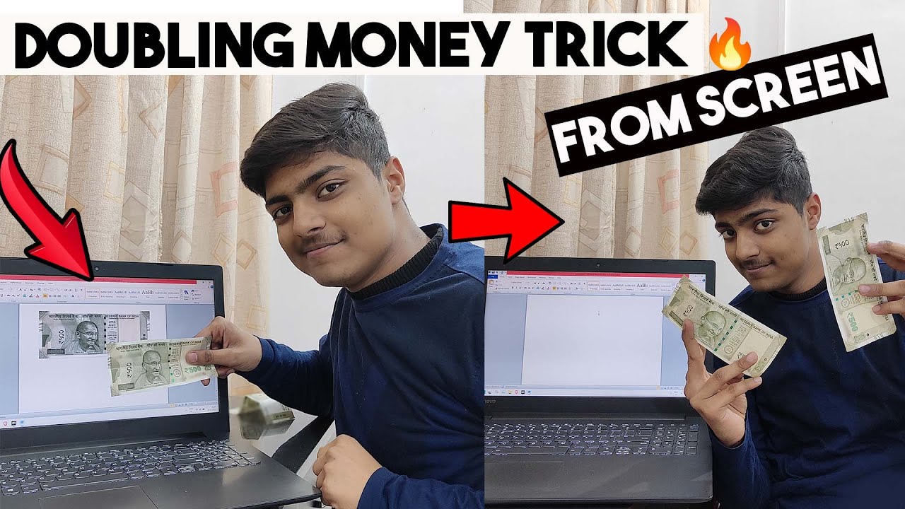 Doubling The Money Effect From Screen | 25 Second Me Paisa Double ...