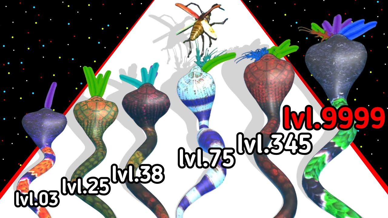 (2025) Snake Snack Dash Evolution Run Level_Up Snake 3D Gameplay - YouTube