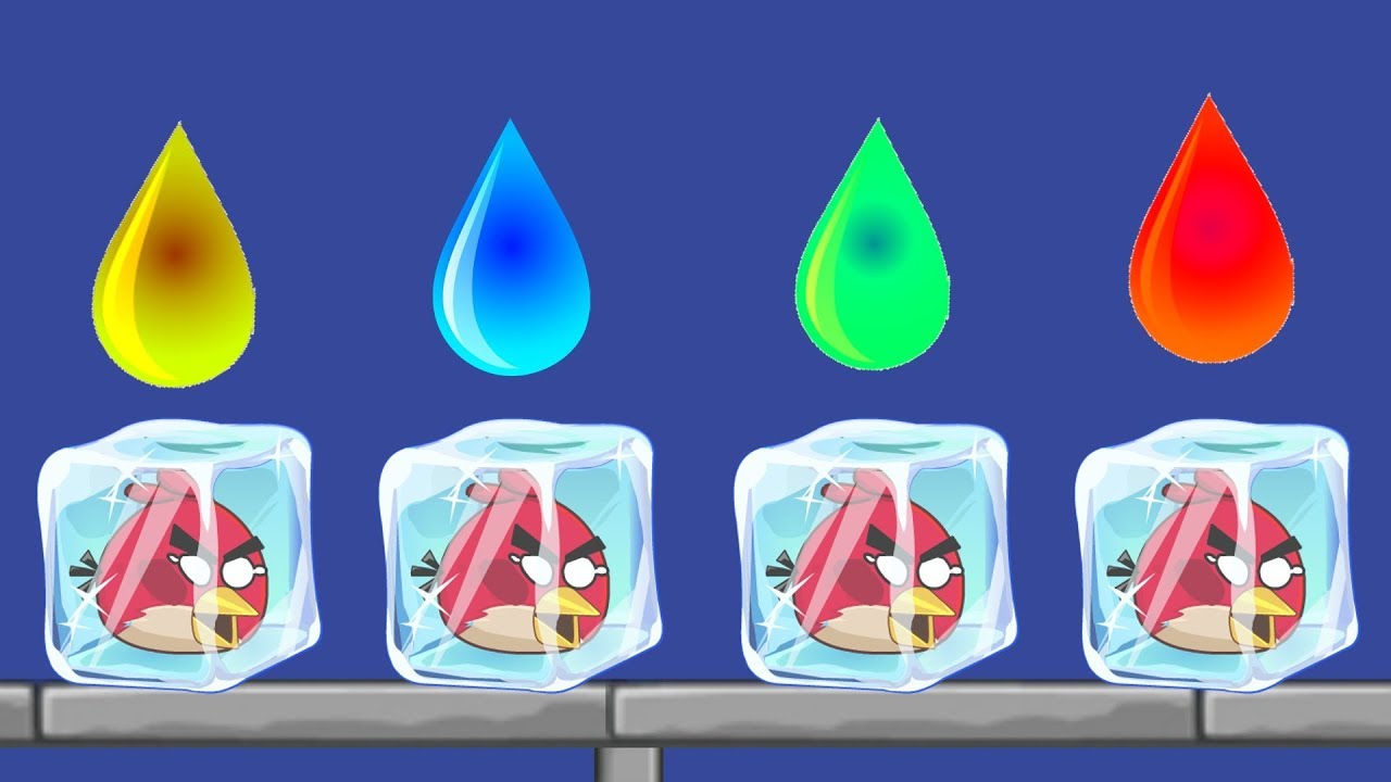 Unfreeze Angry Birds - RESCUE ALL THE FROZEN ANGRY BIRDS WITH CLEAN ...