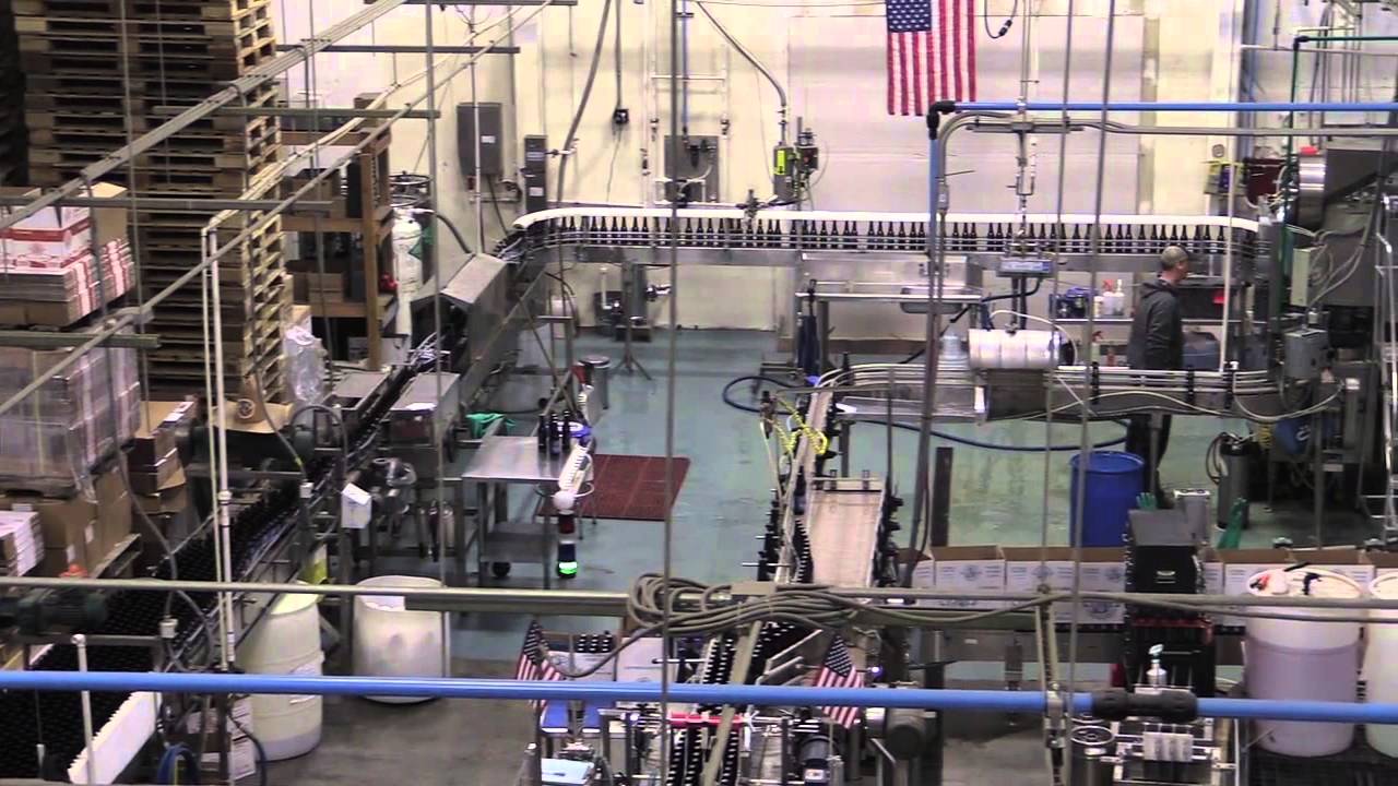 Krones 28 Valve Beer Bottling and Packaging Line - YouTube