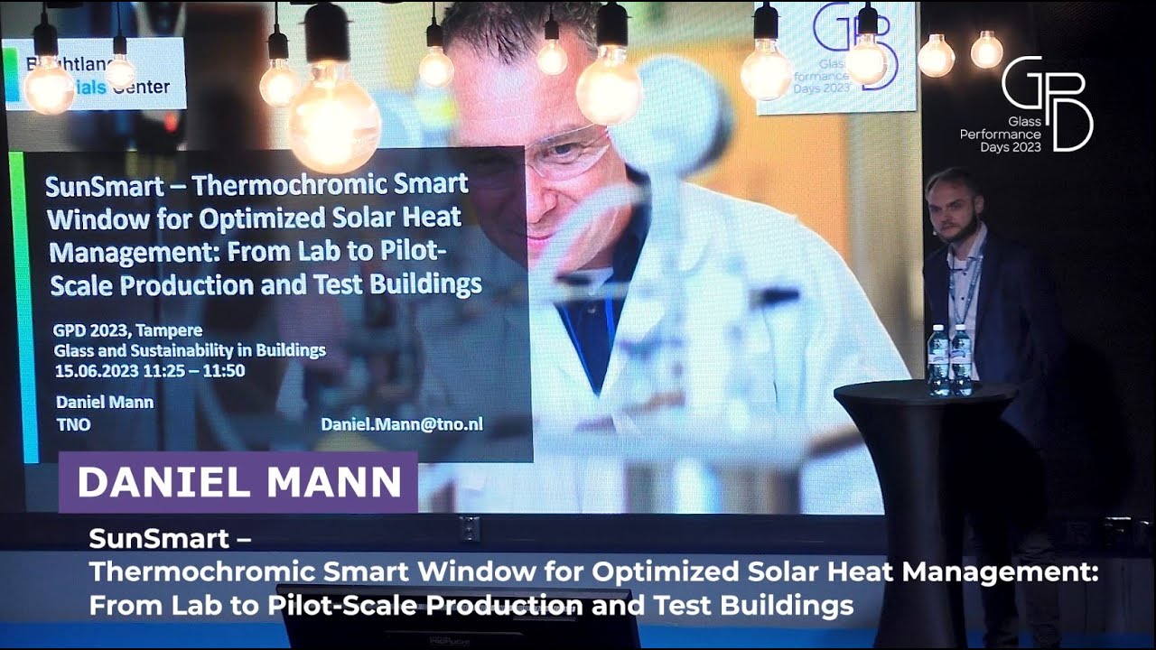 Daniel Mann | SunSmart – Thermochromic Smart Window for Optimized Solar Heat Management: From ...