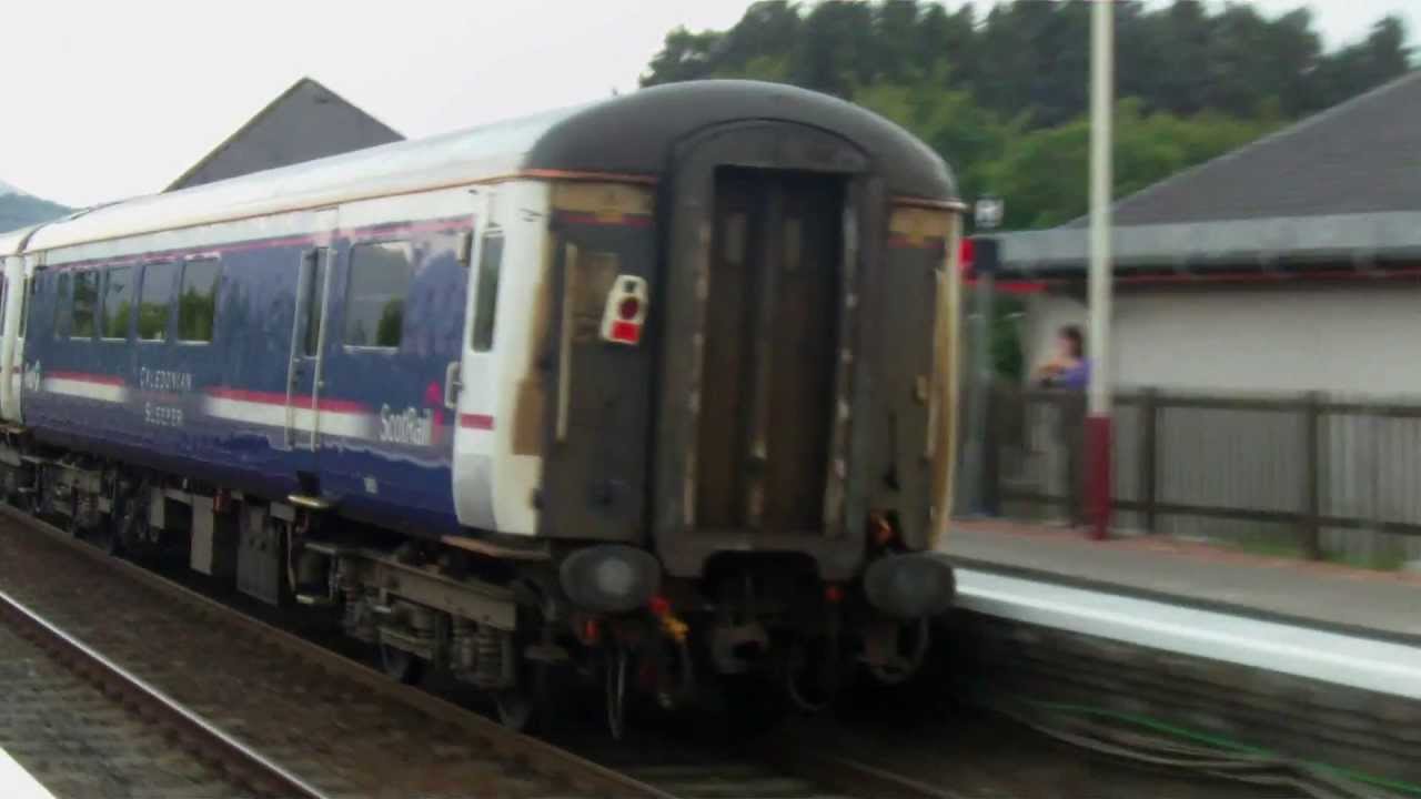 Aviemore HD-First Caledonian Sleeper with EWS Class 67 and mk3/mk2 ...