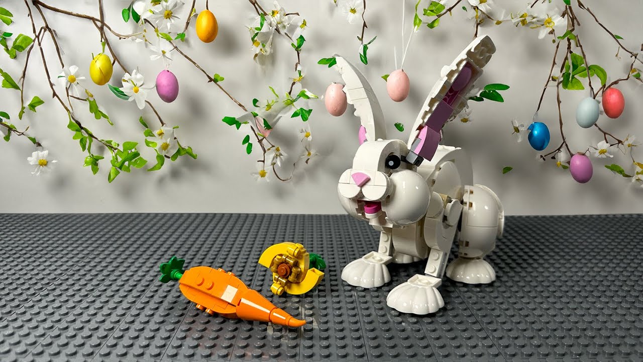 Building lego easter decoration. - YouTube