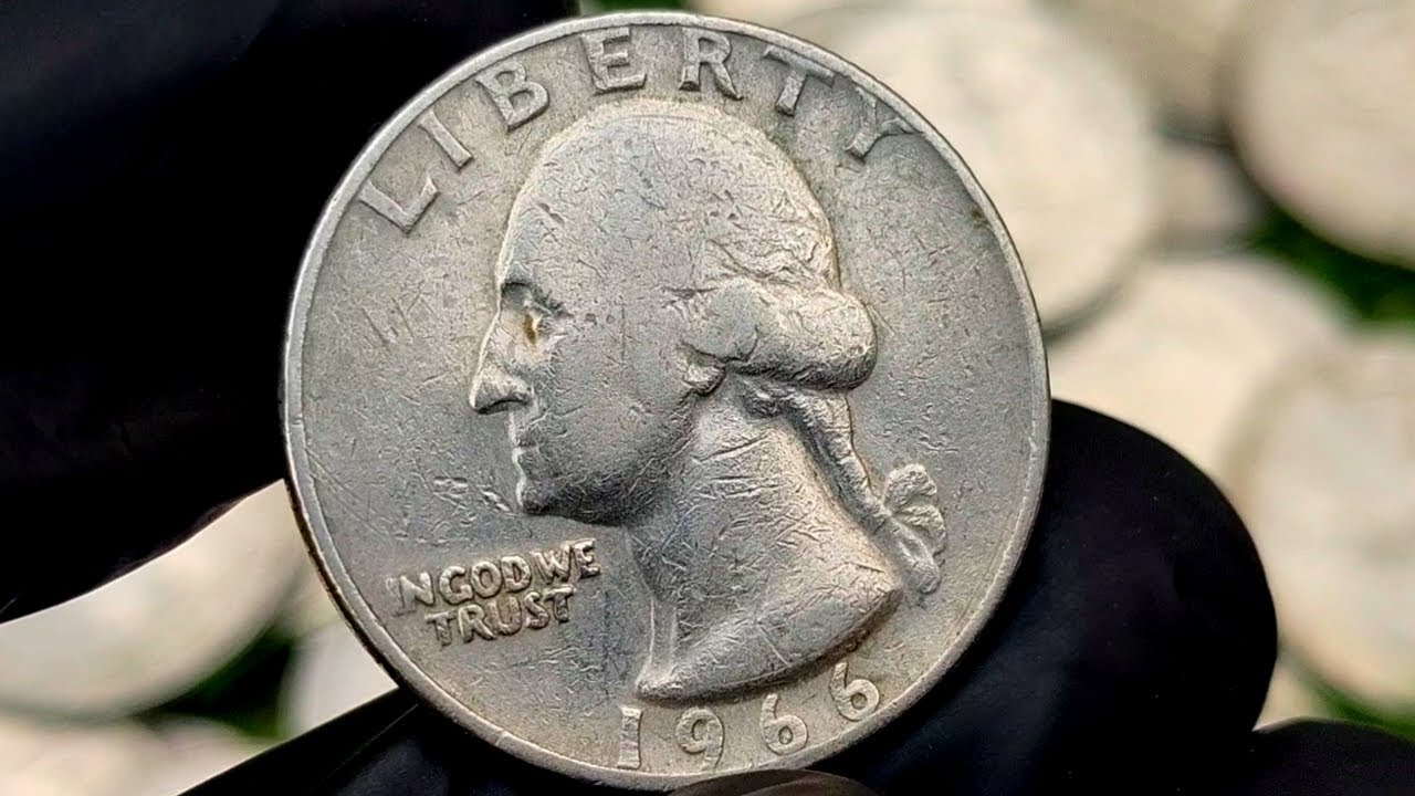 The Most Rare 1966 Error Washington Quarter Worth MILLIONS of Dollars ...