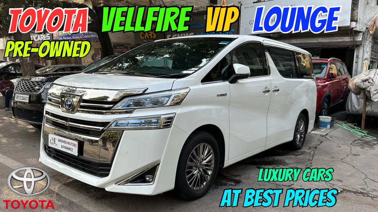 Toyota Vellfire VIP Executive Lounge in Second Hand Pre-owned Luxury ...