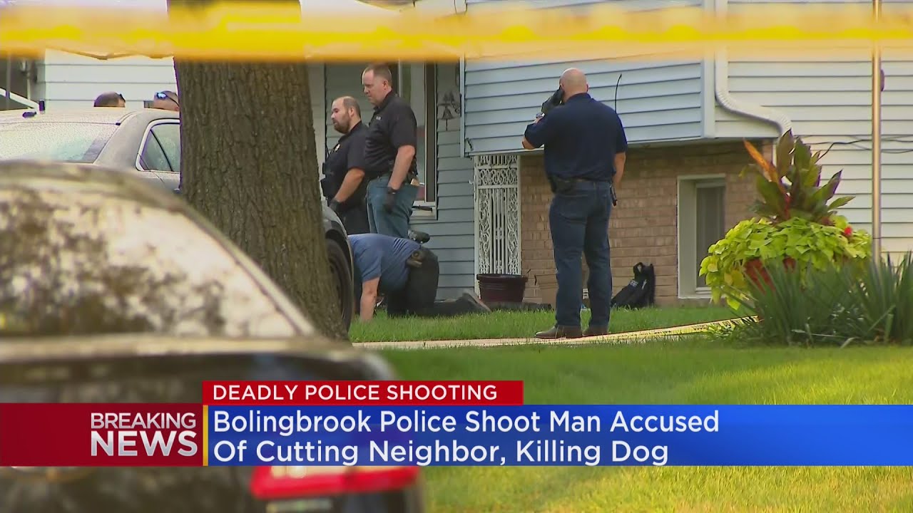 Bolingbrook Police Shoot Man Accused Of Cutting Neighbor Killing Dog bolingbrook-police-shoot-man-accused-of-cutting-neighbor-killing-dog
