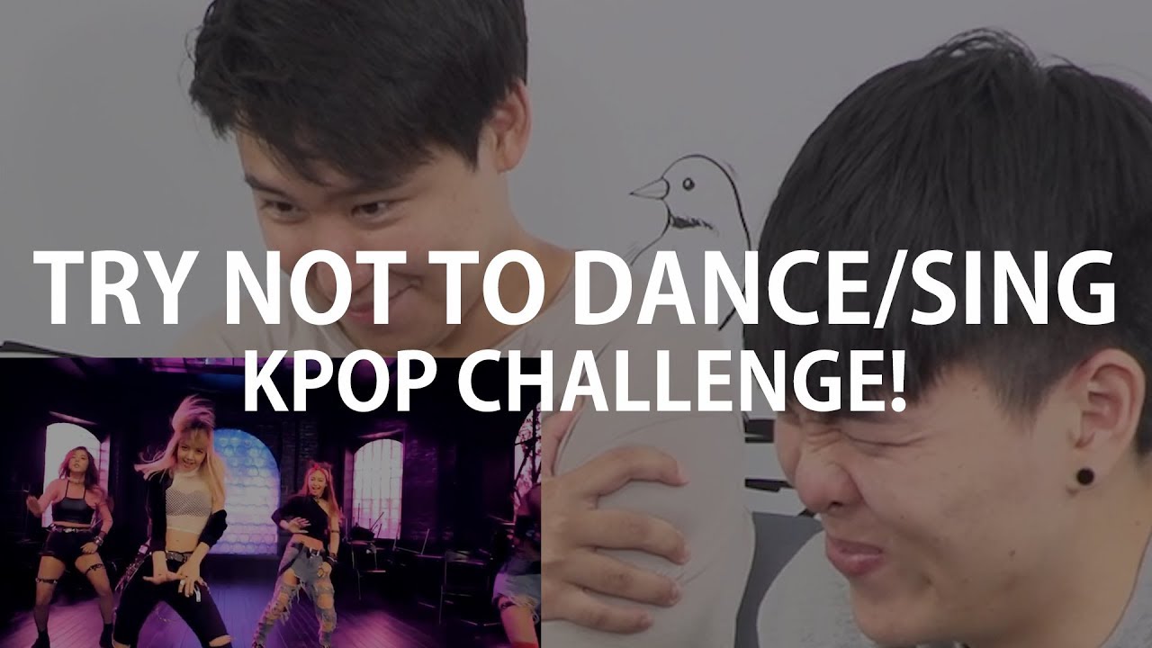 TRY NOT TO DANCE/SING KPOP CHALLENGE (FEAT. HAGAN from 5Guys Official ...