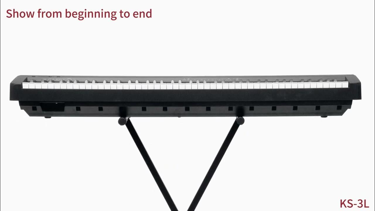 KS 3L电子琴架 - YouTube