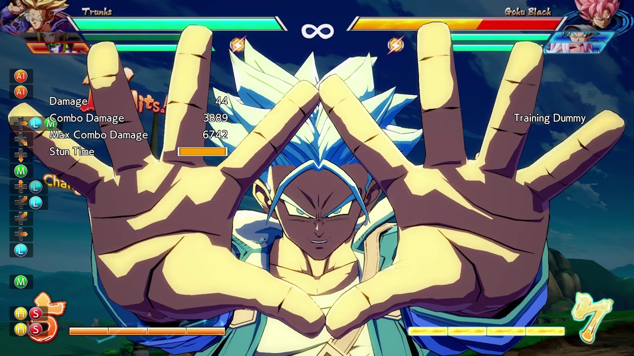 DBFZ: Android 18 & Trunks Combination(After Double Super routes) - YouTube