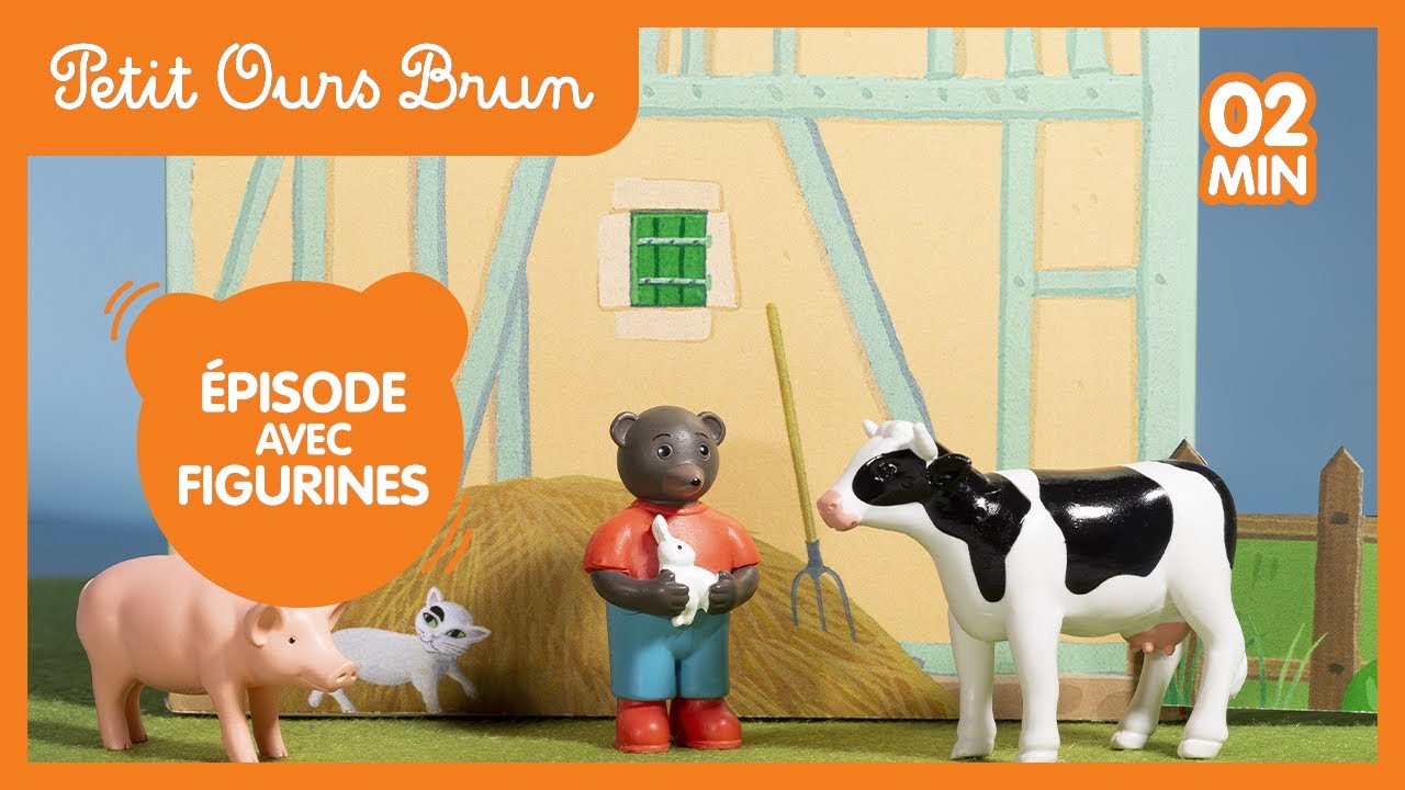 Petit Ours Brun va à la ferme – Le stop-motion - YouTube