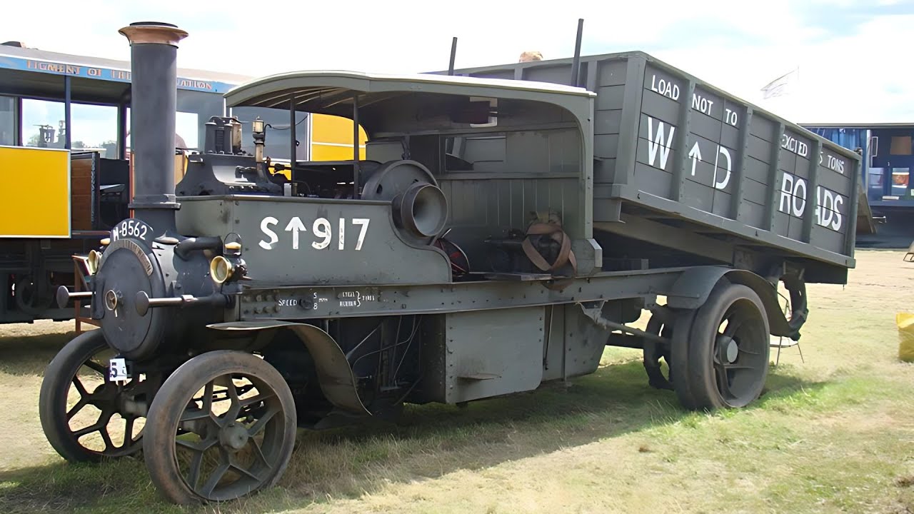 1904 Foden Steam Wagon — The Steam Beast That Preceded Modern Trucks 🛞🔥 ...