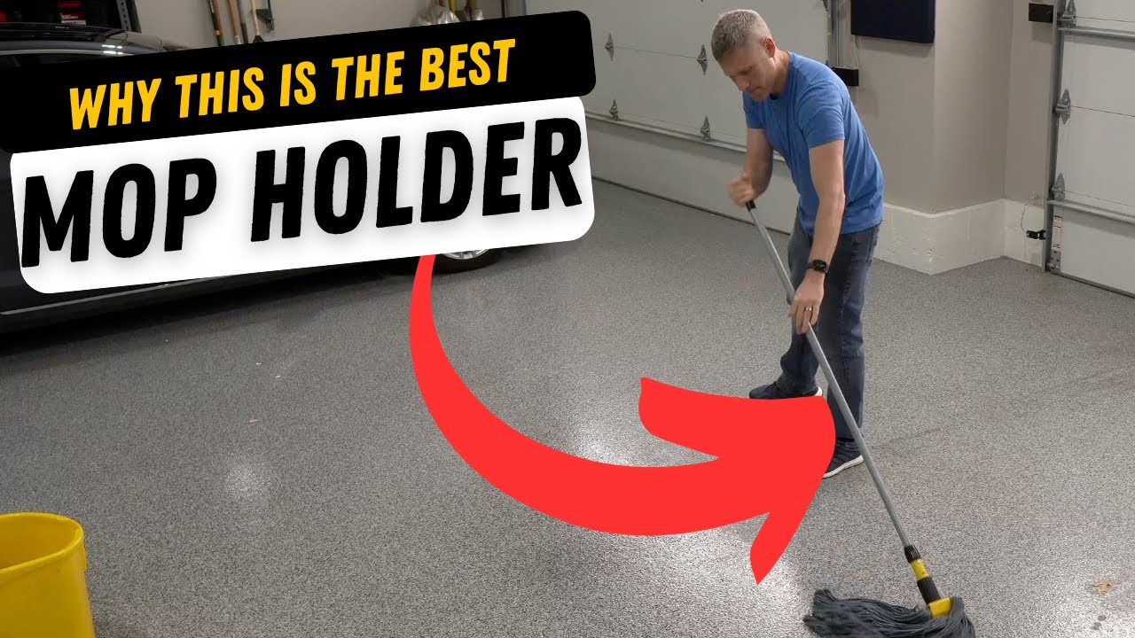 Why the Jaw Clamp Fiberglass Mop Holder Stick is the Best - YouTube