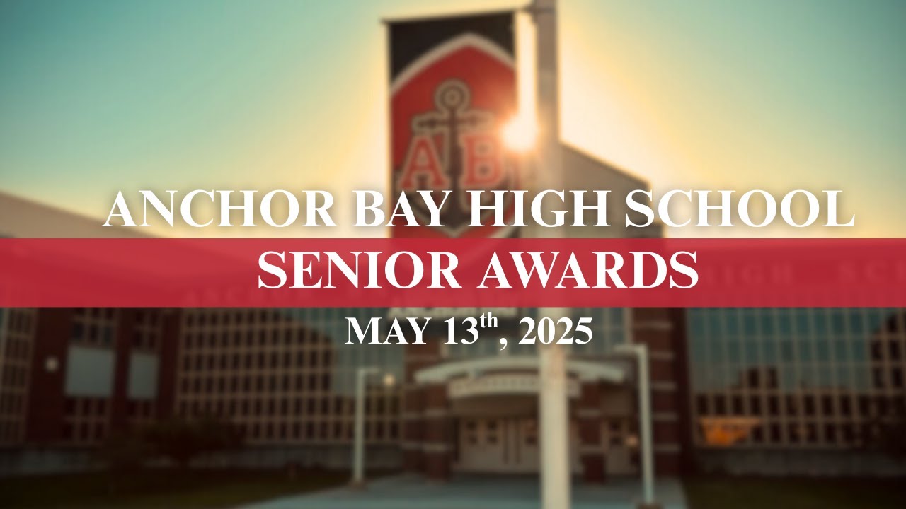 Anchor Bay High School - Senior Awards Night - 12/13/2025 - YouTube