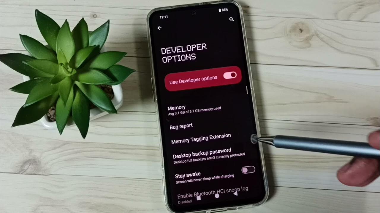 Nothing Phone | How to Enable / Disable USB Debugging Mode - YouTube